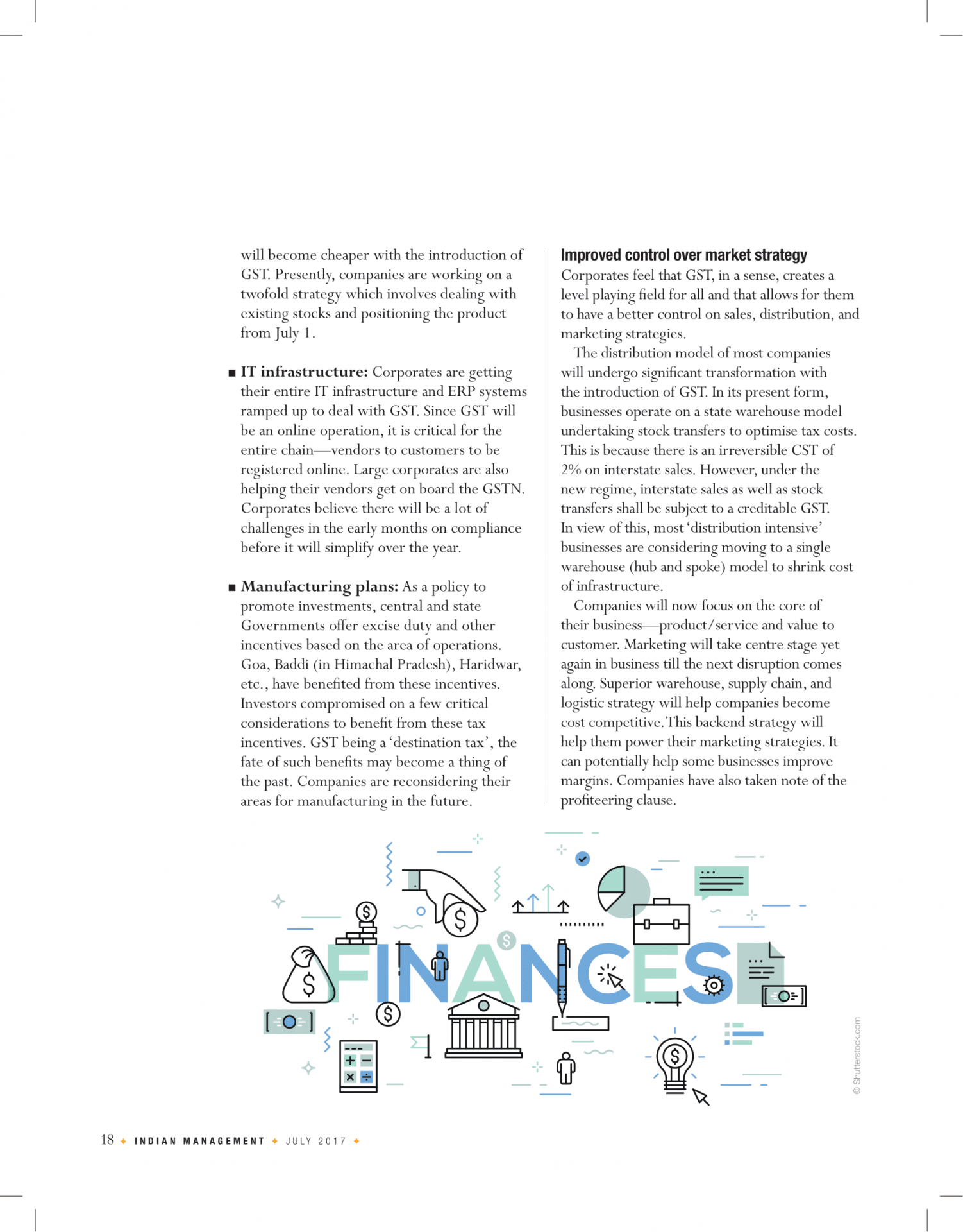 Rolling out Change - GST entails a strategic, structural, and ...
